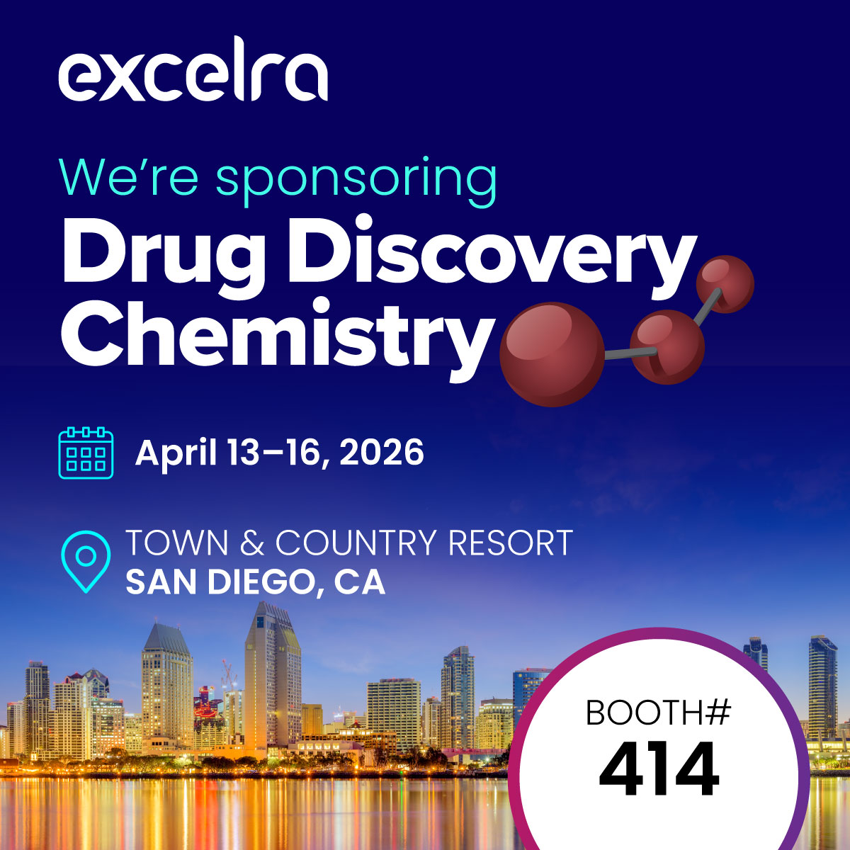 Excelra at Drug Discovery Chemistry 2026 | Scientific & Lab Informatics